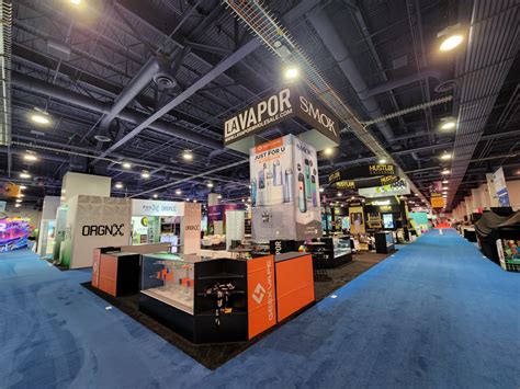 LA Vapor 20x40 Booth At TPE Vegas February 2023 Monk Vibe