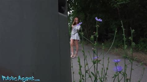 Public Agent Lovely Young Redhead Out On A Tinder Date With A Butt Plug In Her Ass Really