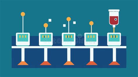 Multisample Analysis A Row Of Several Samples Being Analyzed Simultaneously By An Ai Device