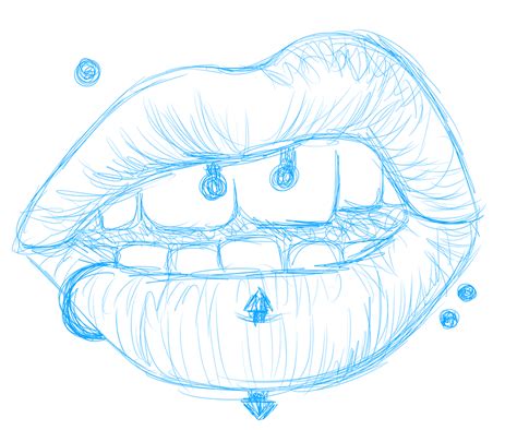 Piercings Sketch By Rikkelkp On Deviantart