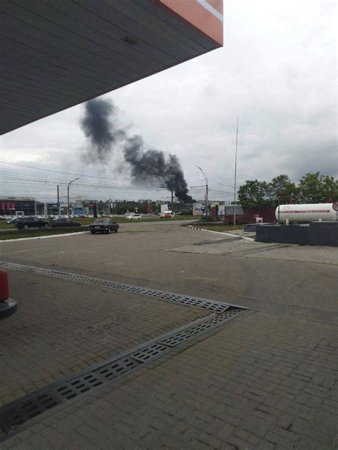 The Kursk Tractor Spare Parts Plant is on fire in Kursk. : r ...