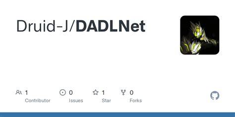 GitHub Druid J DADLNet