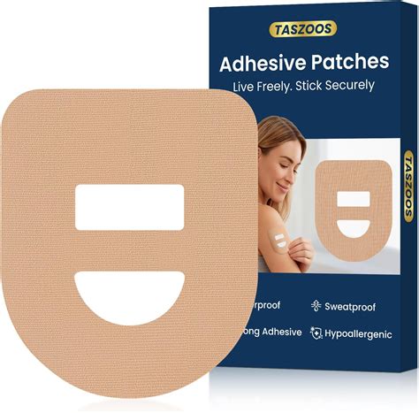 Taszoos Adhesive Overpatches For Omnipod 5 30 Pack Nude