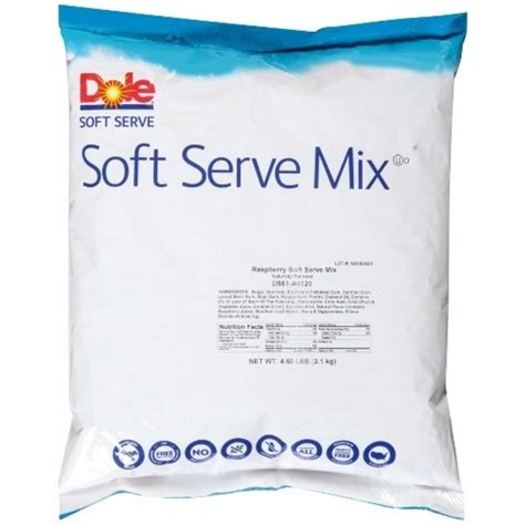 Dole Raspberry Soft Serve Mix Foodservicedirect