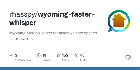 Releases Rhasspy Wyoming Faster Whisper Github