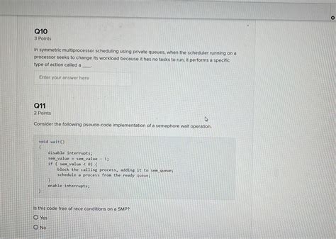 Solved Q Points In Symmetric Multiprocessor Scheduling Chegg