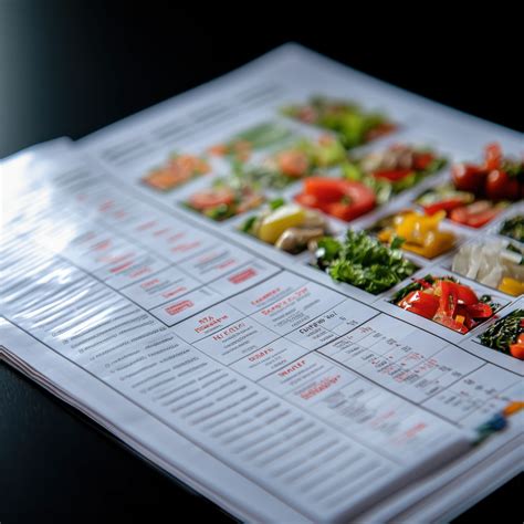 Weekly Schedule Aligned With Structured Diet Planning