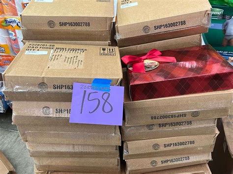 22 Boxes Of Harry And David Fudge And Mint Cookies Earls Auction Company