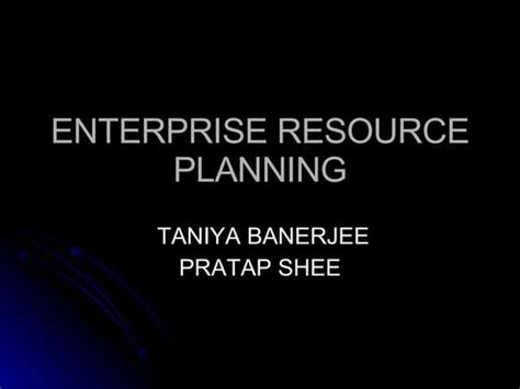 Sap Erp Introduction Ppt