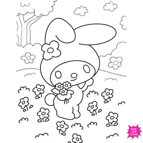 Easy And Cute My Melody Drawing Ideas