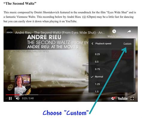 How To Change Playback Speed For A Youtube Video CoStep Co
