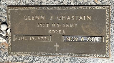 Glenn Jackson Chastain 1932 2014 Find A Grave Memorial