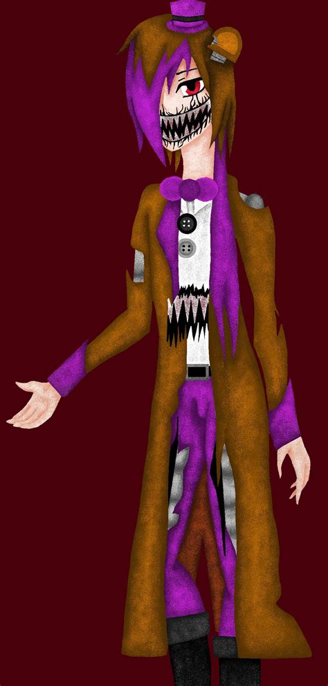 Fnaf 4 Human Nightmare Fredbear By Dramaticalren123 On Deviantart