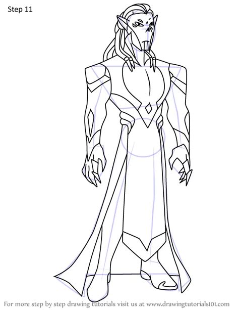 How To Draw Horde Prime From She Ra And The Princesses Of Power She Ra