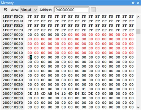 Debugging Getting Started With Debug Modify Memory Content