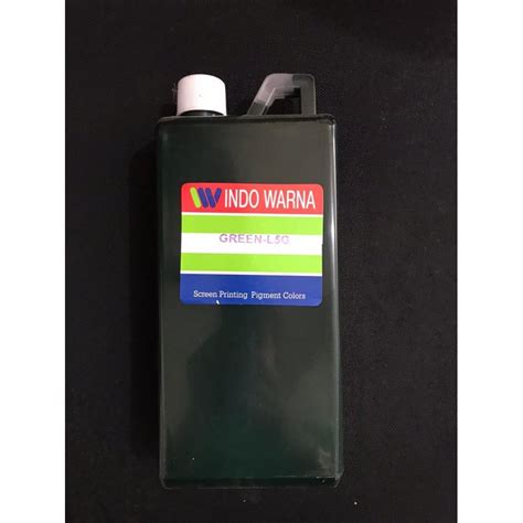 Jual Biang Pigment Warna Sablon GREEN L5G 100 Gr Shopee Indonesia