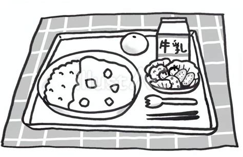 給食イラスト No 24001991／無料イラストフリー素材なら「イラストac」