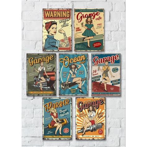 Jual Poster Kayu Vintage Retro Aesthetic Keren Murah Hiasan Dinding