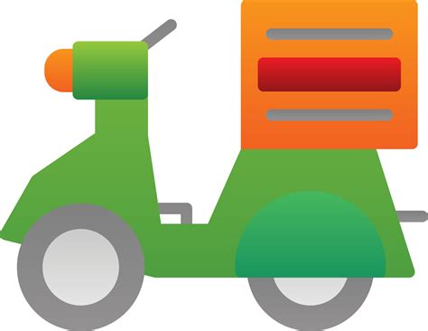 Delivery Bike Vector Icon Design 15755951 Vector Art At Vecteezy