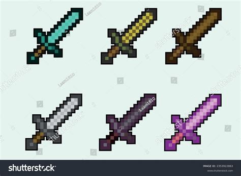 Minecraft Netherite Sword Images Stock Photos D Objects Vectors Shutterstock