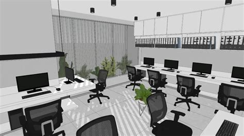 Office Work Space 3d Warehouse