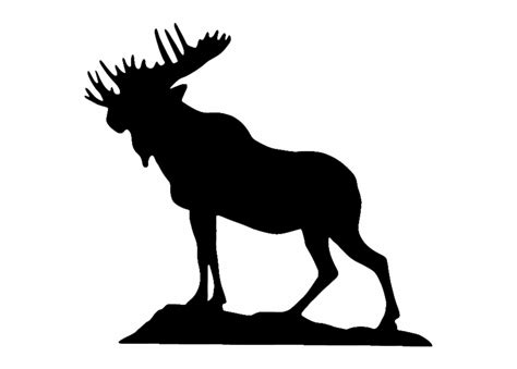 Moose Clipart Silhouette 1083974 Clipart Library