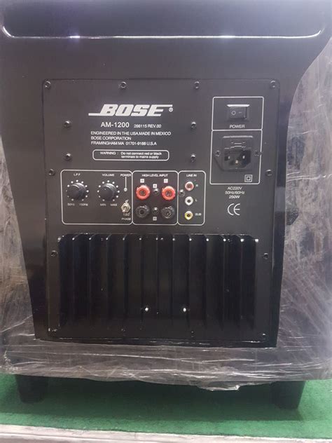 Bose 12 Inch Subwoofer Model Am Radio City Car Audio