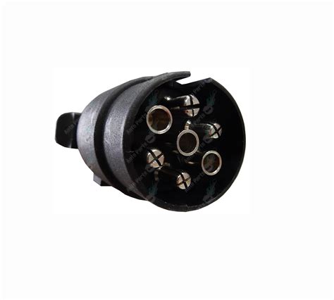 7 Pin Large Round To 7 Pin Small Round Trailer Connector Adaptor Plug Tru