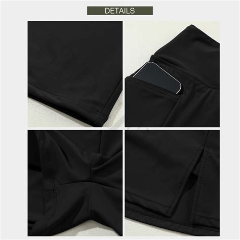 Sidefeel Womens Swim Skirt High Waist Tummy Control Bikini Bottoms With