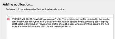 This Bundle Is Invalid The IPA Format Requires A Top Level Directory