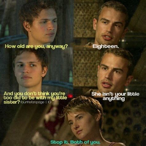 Tris Four And Caleb Insurgent Movie Insurgent The Movie Photo
