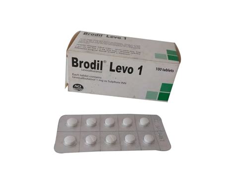 Brodil Levo Tablet 1mg Banglameds Online Pharmacy Medicine Home