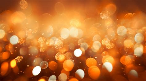 Abstract Light Texture Bokeh Blur With Defocused Background Blur Light