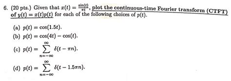 Solved Pts Given That R T Sin T Plot The Chegg Com
