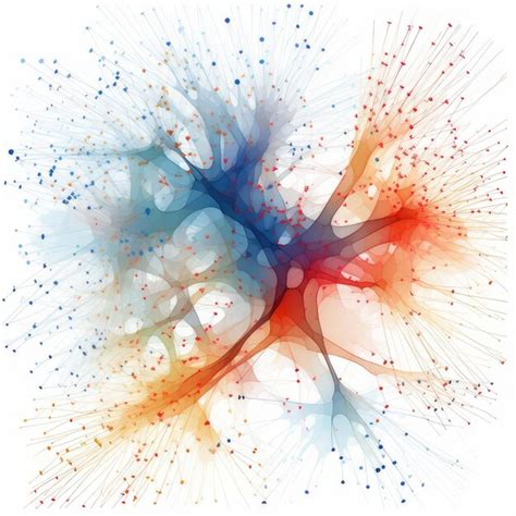 Premium Photo Neural Patterns Network