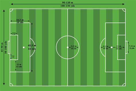 Gráfico Vetorial De Campo De Futebol Estádio De Campo De Futebol Com