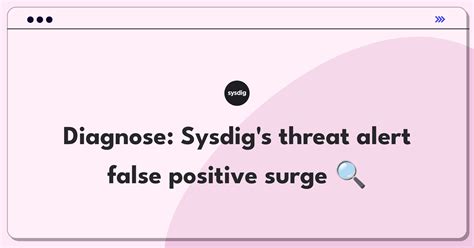 Sysdig False Positive Spike Root Cause Analysis Interview Nextsprints