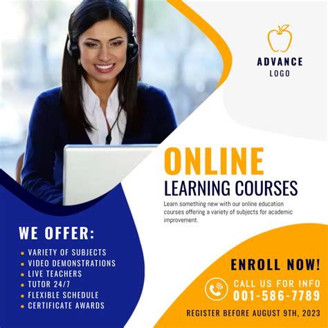 Copy Of Online Course Advertisement Postermywall