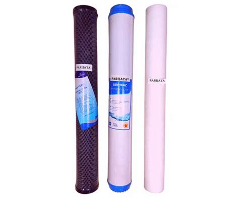 Imported Quality Replacement Cto Gac Pp 20 Inch Filter Set For 50 Lph