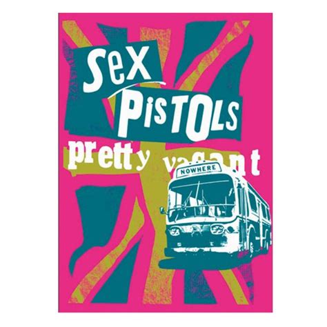 Sex Pistols Pretty Vacant Postcard Eyesore Merch