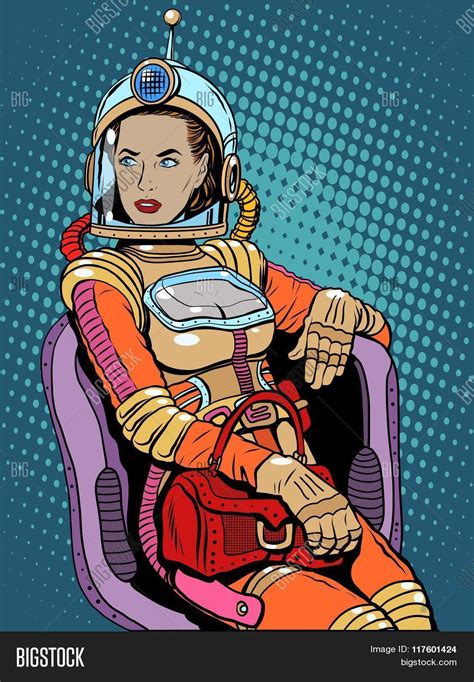 Sexy Women In Sci Fi Space Suit