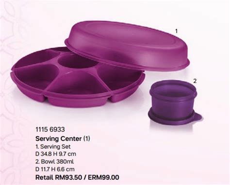 Tupperware Serving Center Original Furniture And Home Living Kitchenware And Tableware Food