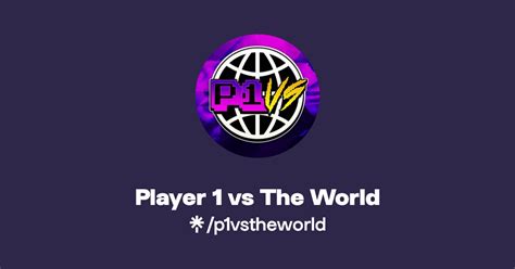 Player 1 Vs The World Instagram Facebook Tiktok Linktree