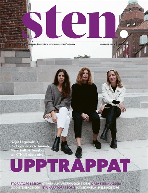 Sten 3 2021 Sten Sveriges Stenindustriförbund