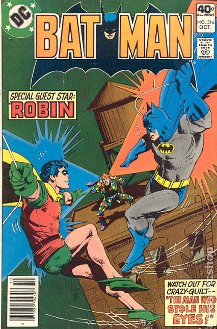 Batman 1940 316 DC Comics Cover Dark Knight Batman Batman Comic