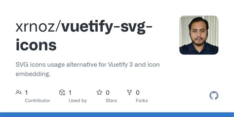 Github Xrnozvuetify Svg Icons Svg Icons Usage Alternative For