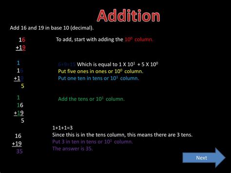 PPT Arithmetic With Different Base Number Systems PowerPoint Presentation ID