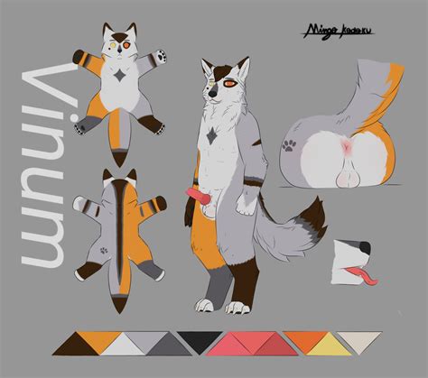 Rule 34 Anthro Anus Ass Balls Canid Canine Chubby Male Fox Genitals