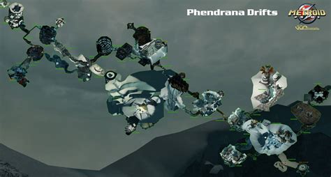 Metroid Prime Phendrana Drifts Map By Vgcartography On Deviantart