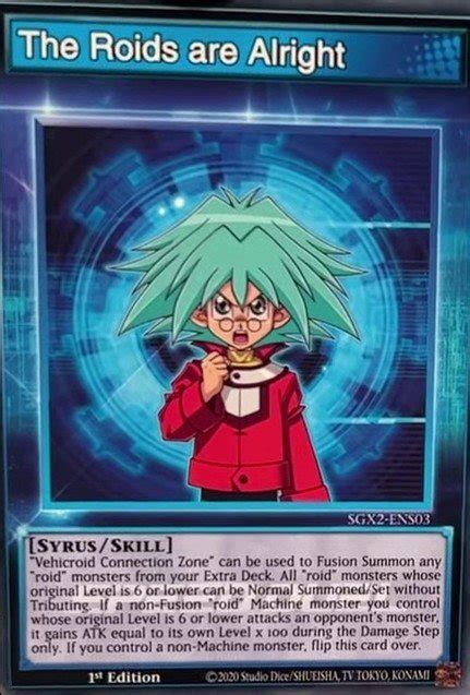 The Roids Are Alright Yu Gi Oh Tcg Ygo Cards